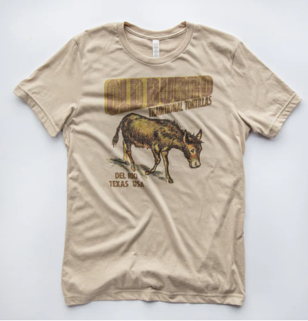 Original Cowgirl Clothing T-Shirts: Old Burro, Del Rio Tee - OutWest Shop