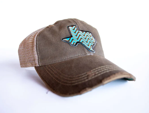 Original Cowgirl Clothing Cap: Texas Chevron - OutWest Shop