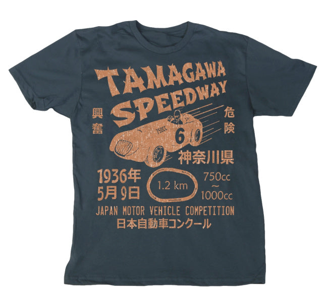Men's M&P Speed Shop T-Shirt: Tamagawa Speedway - OutWest Shop