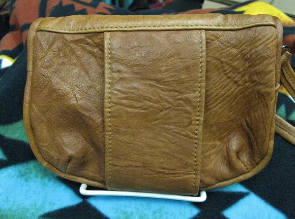 Kippys Western Pouch Belt Crossbody Bag Raw Stitch Pattern Turquoise M ...